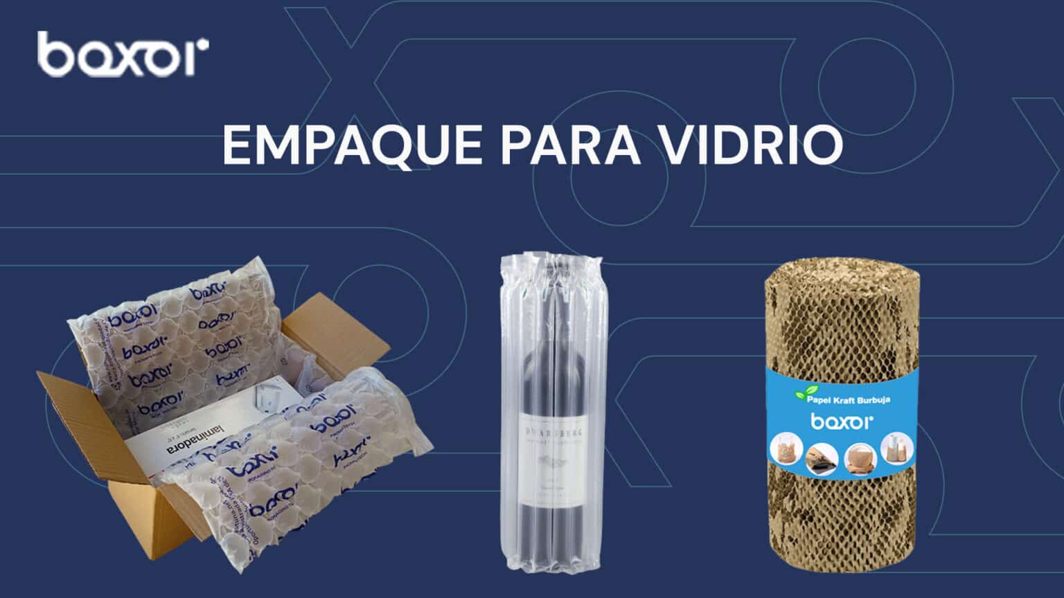 Empaque para vidrio - Boxor insumos para empaque